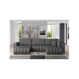 MF Design Bonita Recamiere Links in Grau - (L) 175 x (B) 350 x (H) 92 cm | Gr.: onesize