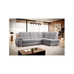 MF Design Saido Recamiere Rechts in Hellgrau - (L) 272 x (B) 272 x (H) 95 cm | Gr.: onesize