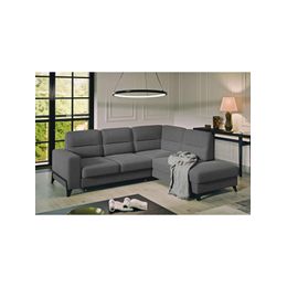 MF Design Cassada Recamiere Rechts in Charcoal - (L) 237 x (B) 277 x (H) 100 cm | Gr.: onesize