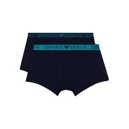 Emporio Armani 2er Pack Trunk in Blau | Gr.: L