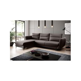 MF Design Sonic Recamiere Links in Braun - (L) 276 x (B) 276 x (H) 100 cm | Gr.: onesize