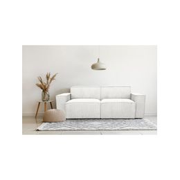 MF Design 2-Sitzer-Sofa Element in Cord Creme in Creme - (L) 210 x (B) 210 x (H) 74 cm | Gr.: onesize