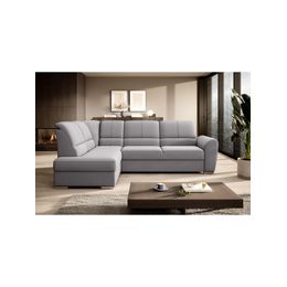 MF Design Silver Recamiere Links in Mausgrau - (L) 270 x (B) 270 x (H) 93 cm | Gr.: onesize