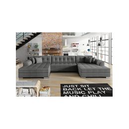 MF Design Wohnlandschaft Venti in Struktur Braun in Braun - (L) 355 x (B) 355 x (H) 80 cm | Gr.: onesize