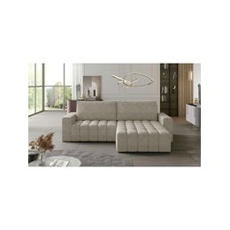 MF Design Bonita Recamiere Rechts in Beige - (L) 175 x (B) 250 x (H) 92 cm | Gr.: onesize