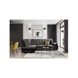MF Design Saido Recamiere Links in Anthrazit - (L) 272 x (B) 272 x (H) 95 cm | Gr.: onesize