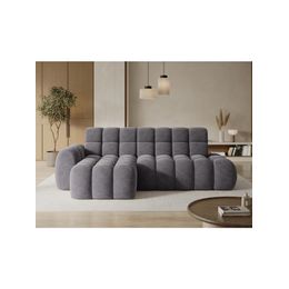 MF Design Ceedry Recamiere Links in Dunkelgrau - (L) 165 x (B) 283 x (H) 98 cm | Gr.: onesize