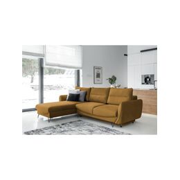 MF Design Sonic Recamiere Links in Amber - (L) 276 x (B) 276 x (H) 100 cm | Gr.: onesize
