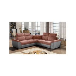 MF Design Fredo in Staubige Rose - (L) 266 x (B) 266 x (H) 102 cm | Gr.: onesize