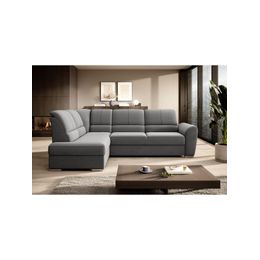 MF Design Silver Recamiere Links in Dunkelgrau - (L) 270 x (B) 270 x (H) 93 cm | Gr.: onesize