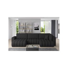 MF Design Bonita Recamiere Links in Anthrazit - (L) 175 x (B) 350 x (H) 92 cm | Gr.: onesize