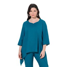 Ulla Popken Bluse in petrol | Gr.: 58-60