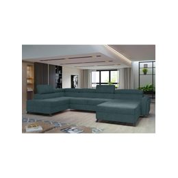 MF Design Joseppe Recamiere Links in Blau - (L) 200 x (B) 360 x (H) 92 cm | Gr.: onesize