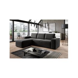 MF Design Rush Recamiere Links in Asphalt - (L) 302 x (B) 302 x (H) 95 cm | Gr.: onesize