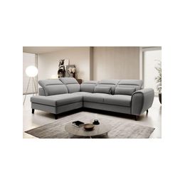 MF Design Nobel Recamiere Links in Dunkelgrau - (L) 265 x (B) 265 x (H) 100 cm | Gr.: onesize