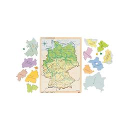 goki Puzzle im Puzzle Deutschland - ab 3 Jahren | Gr.: onesize