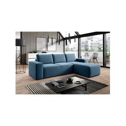 MF Design Rush Recamiere Rechts in Blau - (L) 302 x (B) 302 x (H) 95 cm | Gr.: onesize