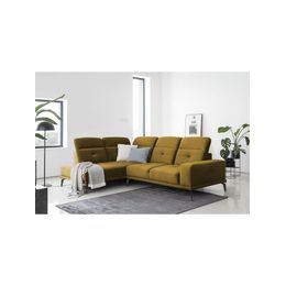 MF Design Neviro Recamiere Links in Senfgelb - (L) 200 x (B) 275 x (H) 98 cm | Gr.: onesize