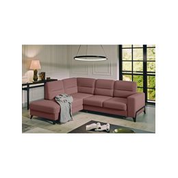 MF Design Cassada Recamiere Links in Marsala - (L) 237 x (B) 277 x (H) 100 cm | Gr.: onesize
