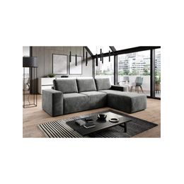 MF Design Rush Recamiere Rechts in Mausgrau - (L) 302 x (B) 302 x (H) 95 cm | Gr.: onesize