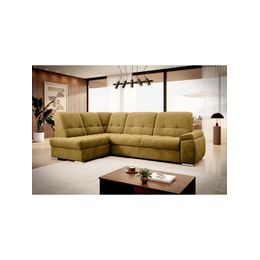 MF Design Saido Recamiere Links in Senfgelb - (L) 272 x (B) 272 x (H) 95 cm | Gr.: onesize