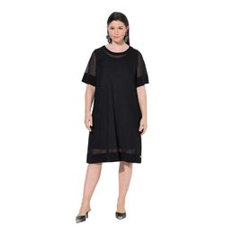 Ulla Popken Midikleid in schwarz | Gr.: 58-60