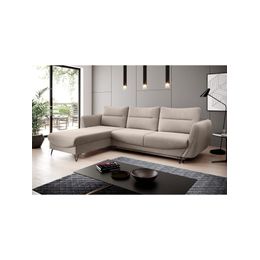 MF Design Sonic Recamiere Links in Mushroom - (L) 276 x (B) 276 x (H) 100 cm | Gr.: onesize