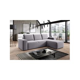 MF Design Rush Recamiere Rechts in Hellgrau - (L) 302 x (B) 302 x (H) 95 cm | Gr.: onesize