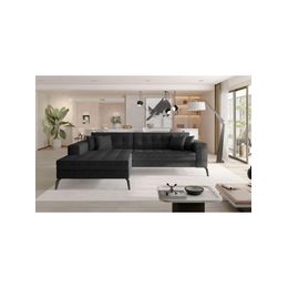 MF Design Sokka Recamiere Links in Anthrazit - (L) 292 x (B) 292 x (H) 84 cm | Gr.: onesize