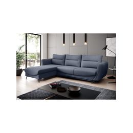 MF Design Sonic Recamiere Links in Marineblau - (L) 276 x (B) 276 x (H) 100 cm | Gr.: onesize
