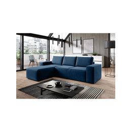MF Design Rush Recamiere Links in Marineblau - (L) 302 x (B) 302 x (H) 95 cm | Gr.: onesize