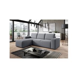 MF Design Rush Recamiere Links in Charcoal - (L) 302 x (B) 302 x (H) 95 cm | Gr.: onesize
