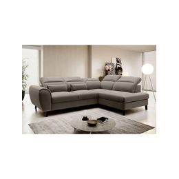 MF Design Nobel Recamiere Rechts in Taupe - (L) 265 x (B) 265 x (H) 100 cm | Gr.: onesize