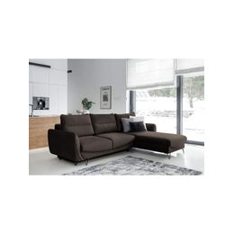 MF Design Sonic Recamiere Rechts in Braun - (L) 276 x (B) 276 x (H) 100 cm | Gr.: onesize