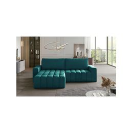 MF Design Bonita Recamiere Links in Gr&uuml;n - (L) 175 x (B) 250 x (H) 92 cm | Gr.: onesize