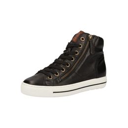 Paul Green Sneaker in Schwarz/Braun | Gr.: 40