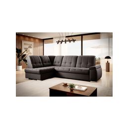 MF Design Saido Recamiere Links in Braun - (L) 272 x (B) 272 x (H) 95 cm | Gr.: onesize