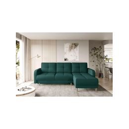 MF Design Roxana in Flaschengr&uuml;n - (L) 165 x (B) 240 x (H) 90 cm | Gr.: onesize
