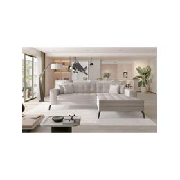 MF Design Sokka Recamiere Rechts in Beige - (L) 292 x (B) 292 x (H) 84 cm | Gr.: onesize