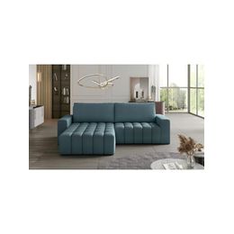MF Design Bonita Recamiere Links in Blau - (L) 175 x (B) 250 x (H) 92 cm | Gr.: onesize