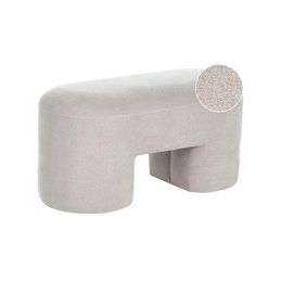 Beliani Pouf DECORAH in Beige - (W) 88 x (H) 46 x (L) 39 cm | Gr.: onesize