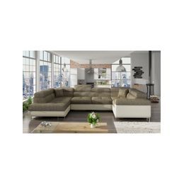 MF Design Lavin Recamiere Links in Beige - (L) 340 x (B) 340 x (H) 90 cm | Gr.: onesize