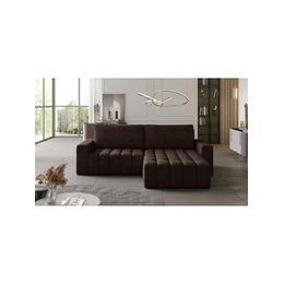 MF Design Bonita Recamiere Rechts in Braun - (L) 175 x (B) 250 x (H) 92 cm | Gr.: onesize