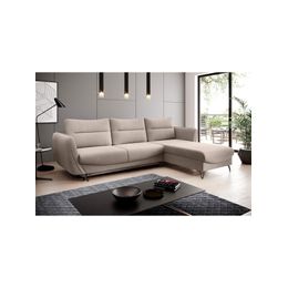 MF Design Sonic Recamiere Rechts in Mushroom - (L) 276 x (B) 276 x (H) 100 cm | Gr.: onesize