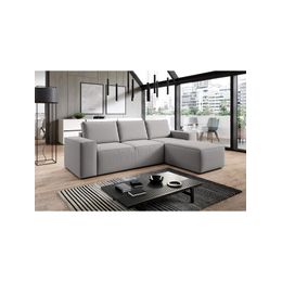 MF Design Rush Recamiere Rechts in Mausgrau - (L) 302 x (B) 302 x (H) 95 cm | Gr.: onesize