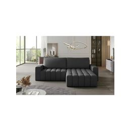 MF Design Bonita Recamiere Rechts in Anthrazit - (L) 175 x (B) 250 x (H) 92 cm | Gr.: onesize