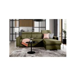 MF Design Falcon Recamiere Rechts in Moos - (L) 248 x (B) 248 x (H) 95 cm | Gr.: onesize