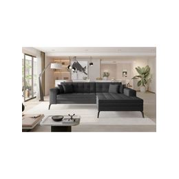 MF Design Sokka Recamiere Rechts in Anthrazit - (L) 292 x (B) 292 x (H) 84 cm | Gr.: onesize