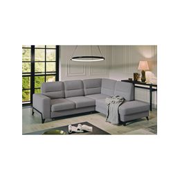 MF Design Cassada Recamiere Rechts in Grau - (L) 237 x (B) 277 x (H) 100 cm | Gr.: onesize