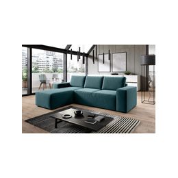 MF Design Rush Recamiere Links in T&uuml;rkis - (L) 302 x (B) 302 x (H) 95 cm | Gr.: onesize
